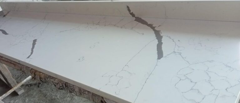 White Calacutta Gray Marble Vein QUARTZ